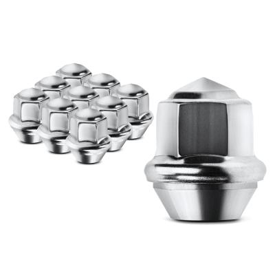 China 10x Front or Rear M12-1.5 Wheel Lug Nut for Ford Ranger Ecosport Fusion Lincoln for sale