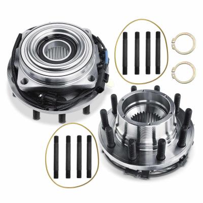 China 2x Front Wheel Bearing & Hub Assembly with ABS Sensor for Ford F-450 550 Super Duty 4WD for sale
