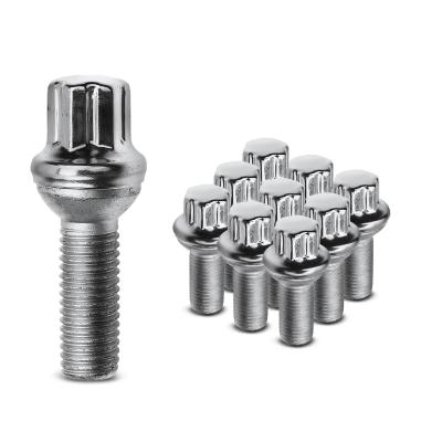 China 10x Front or Rear M14-1.50 Wheel Lug Stud for Mercedes-Benz C180 E280 S350 S550 for sale