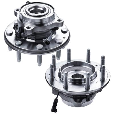 China 2x Front Wheel Bearing & Hub Assembly with ABS Sensor for Chevy Suburban 3500 HD 2017-2019 for sale