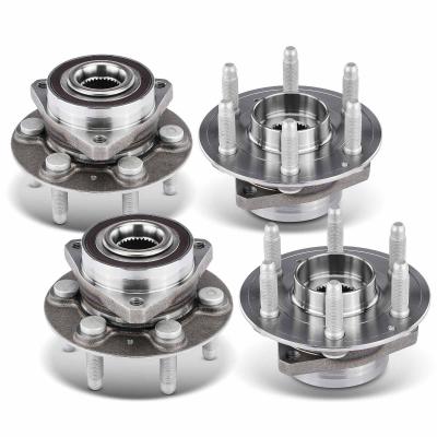 China 4x Front & Rear Wheel Bearing & Hub Assembly for Chevrolet Blazer 19-22 AWD FWD for sale