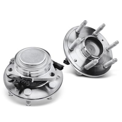 China 2x Front Wheel Bearing & Hub Assembly for Chevy Suburban Silverado 1500 Tahoe RWD for sale