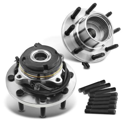 China 2x Front Wheel Bearing & Hub Assembly with ABS Sensor for Ford F-250 Super Duty 1999-2004 for sale