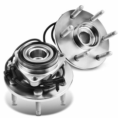 China 2x Front Wheel Bearing & Hub Assembly with ABS Sensor for Chevy Silverado 1500 GMC Sierra for sale