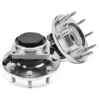 China 2x Front Wheel Bearing & Hub Assembly w/ ABS Sensor for GMC Sierra 3500 HD 11-19 Chevy DRW for sale