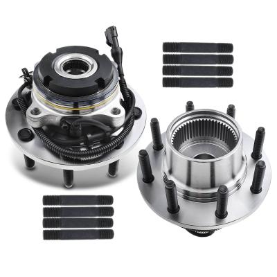 China 2x Front Wheel Bearing & Hub Assembly with ABS Sensor for Ford F-250 F-350 Super Duty 99 for sale