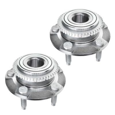 China 2x Front Wheel Bearing & Hub Assembly for Ford Mustang 94-04 4-Wheel ABS RWD for sale