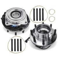China 2x Front Wheel Bearing & Hub Assembly with ABS Sensor for Ford F-350 Super Duty 4WD DRW for sale