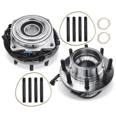 China 2x Front Wheel Bearing & Hub Assembly with ABS Sensor for Ford F-350 Super Duty 4WD DRW for sale