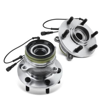 China 2x Front Wheel Bearing & Hub Assembly with ABS Sensor for Nissan Titan XD 2016-2019 4WD for sale