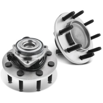 China 2x Front Wheel Bearing & Hub Assembly with ABS Sensor for Dodge Ram 2500 3500 2003-2005 RWD for sale