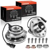 China 2x Front or Rear Wheel Bearing & Hub Assembly with ABS Sensor for Saab 9-3 2003-2011 9-3X for sale