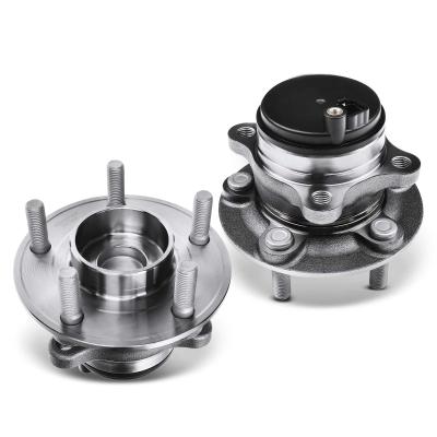 China 2x Rear Wheel Bearing & Hub Assembly with ABS Sensor for Ford Fusion 14-20 Lincoln MKZ for sale
