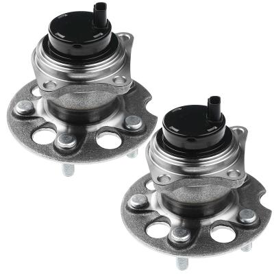 China 2x Rear Wheel Bearing & Hub Assembly with ABS Sensor for Toyota RAV4 1996-2005 FWD for sale