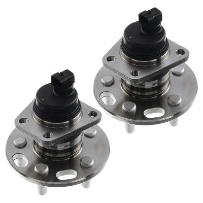 China 2x Rear Wheel Bearing & Hub Assembly with ABS Sensor for Buick Skylark Chevrolet Beretta for sale