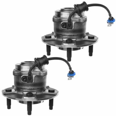 China 2x Rear Wheel Bearing & Hub Assembly with ABS Sensor for Chevy Equinox 2005-2006 Saturn Vue for sale