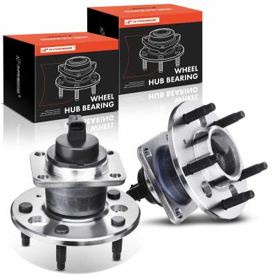 China 2x Rear Wheel Bearing & Hub Assembly with ABS Sensor for Pontiac Grand Am Chevrolet Classic for sale