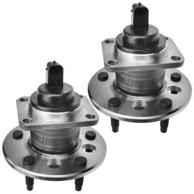 China 2x Rear Wheel Bearing & Hub Assembly with ABS Sensor for Chevy Malibu Cadillac Buick Olds for sale