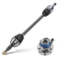 China Rear Passenger CV Axle Shaft + Hub Bearing for Cadillac CTS 2004-2007 for sale