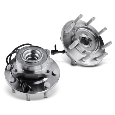China 2x Front Wheel Bearing & Hub Assembly with ABS Sensor for Chevy Silverado 1500 GMC Sierra for sale
