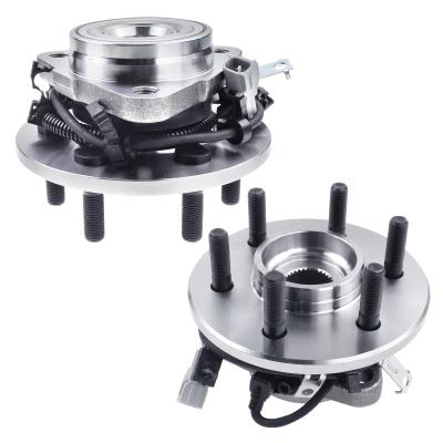 China 2x Front Wheel Bearing & Hub Assembly with ABS Sensor for Dodge Dakota 1997-2004 Durango for sale