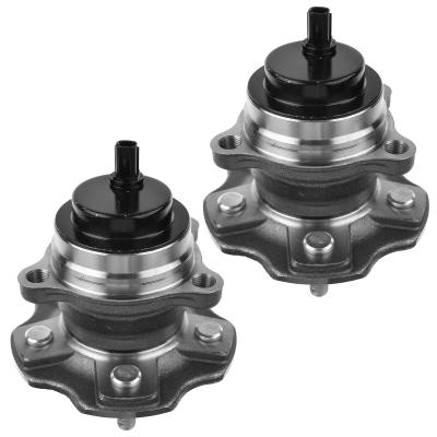China 2x Rear Wheel Bearing & Hub Assembly with ABS Sensor for Lexus RX350 10-19 Highlander for sale