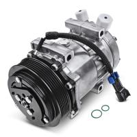 China AC Compressor with Clutch & Pulley for Mack Peterbilt Freightliner Caterpillar for sale