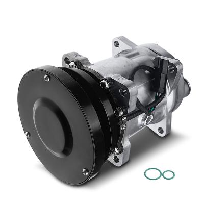 China AC Compressor with Clutch & Pulley for Caterpillar for sale
