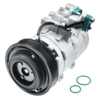 China AC Compressor with Clutch & Pulley for Hyundai Santa Fe 2001-2006 V6 2.7L for sale