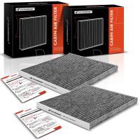 China 2x Activated Carbon Cabin Air Filters for Chevrolet Equinox GMC Hyundai Santa Fe for sale