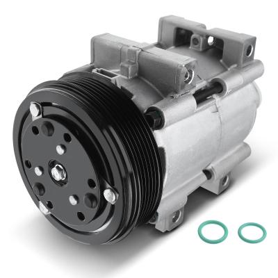 China AC Compressor with Clutch & Pulley for Ford Bronco F-150 F-250 F-350 Lincoln for sale