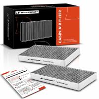 China 2x Activated Carbon Cabin Air Filter for Jeep Liberty 2008-2012 Nitro 2007-2011 for sale