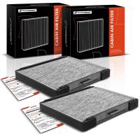 China 2x Activated Carbon Cabin Air Filter for Hyundai Elantra Entourage Tiburon Kia for sale