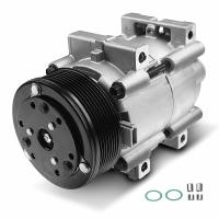 China AC Compressor with Clutch & Pulley for Ford E-350 Econoline Super Duty 1998-2001 for sale