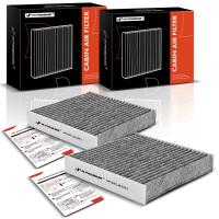 China 2x Activated Carbon Cabin Air Filters for Honda Fit 2007-2008 Toyota 86 GR86 for sale