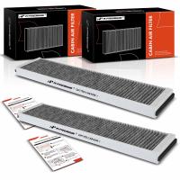 China 2x Activated Carbon Cabin Air Filter for Jaguar X-Type 2002-2008 Under Hood for sale