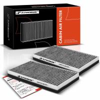 China 2x Activated Carbon Cabin Air Filter for Chevy Tahoe GMC Yukon Sierra 3500 for sale