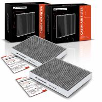 China 2x Activated Carbon Cabin Air Filter for Chevy Cruze Malibu Sonic Buick Regal for sale