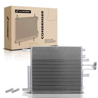 China A/C Condenser with Receiver Drier for Ram 1500 2013-2018 3.0L 3.6L 5.7L for sale