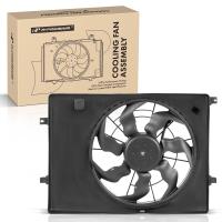 China Engine Radiator Cooling Fan Assembly with Shroud for Kia Sorento 16-20 2.4L 3.3L for sale