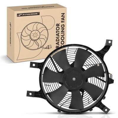 China A/C Condenser Cooling Fan Assembly for Nissan Frontier 99-00 Xterra 2000 V6 3.3L for sale