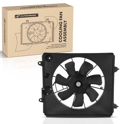 China A/C Condenser Cooling Fan Assembly with Shroud for Honda CR-V 2007-2009 L4 2.4L for sale