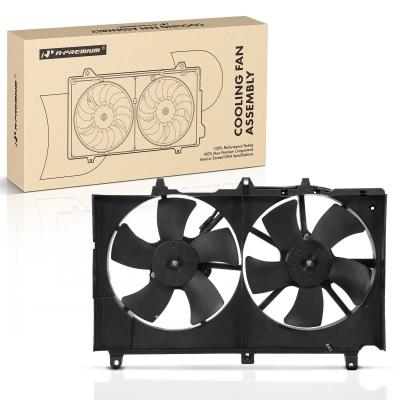 China Engine Radiator Cooling Fan Assembly for Nissan 350Z INFINITI G35 03-07 3.5L for sale