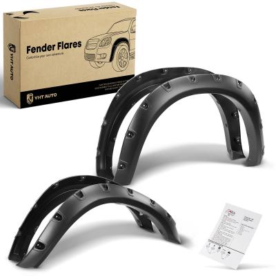China 4x Front & Rear Pocket Style Shiny Fender Flare for Dodge Ram 2500 3500 11-17 for sale