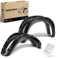 China 4x Front & Rear Pocket Style Shiny Fender Flare for Dodge Ram 1500 2009-2018 for sale