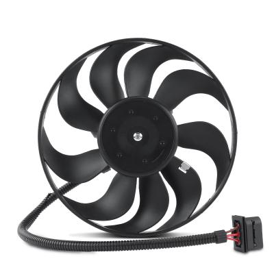 China Radiator Cooling Fan Assembly for Audi TT 00-02 VW Beetle 98-06 Golf 99-06 Jetta for sale