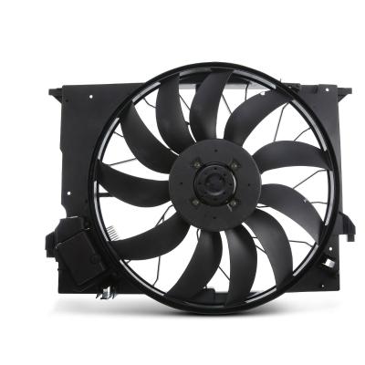 China Radiator Cooling Fan Assembly for Mercedes-Benz W211 E320 W221 S350 for sale