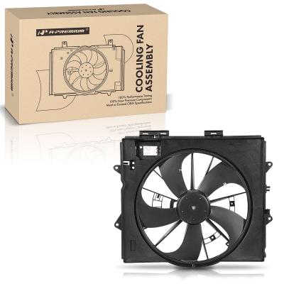 China Engine Radiator Cooling Fan Assembly for Cadillac CTS 2009-2014 SRX 2009 STS for sale