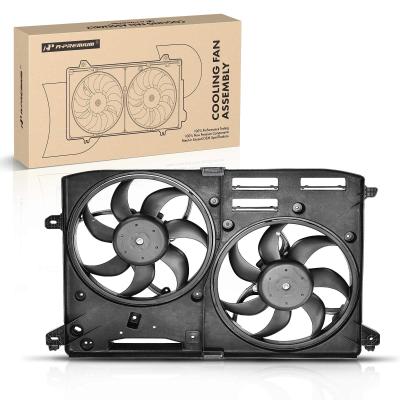 China Engine Radiator Cooling Fan Assembly with Shroud for Ford Fusion 13-20 2.0L 2.5L for sale