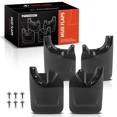 China 4x Front & Rear Splash Guards Mud Flaps for Toyota Tacoma with Fender Flares for sale